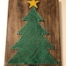 Lighted Christmas Tree String Art - Etsy