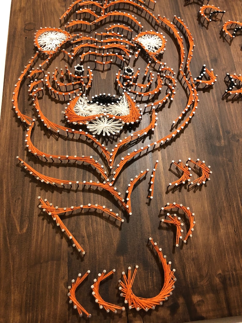 Tiger String Art - Etsy