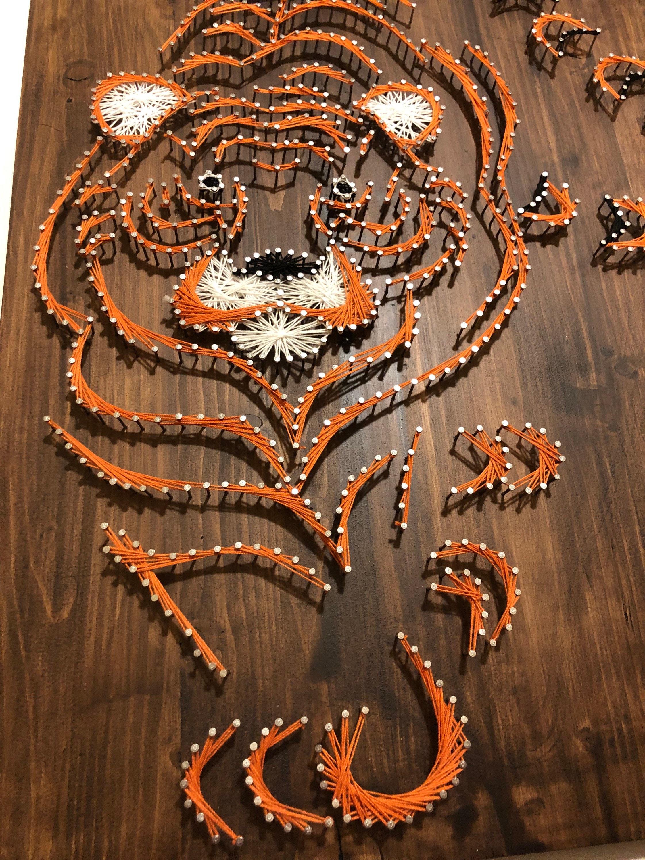 Tiger String Art - Etsy