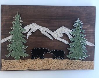 Bear String Art - Etsy