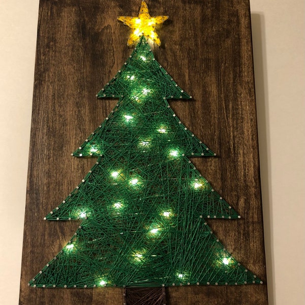 Christmas String Art - Etsy