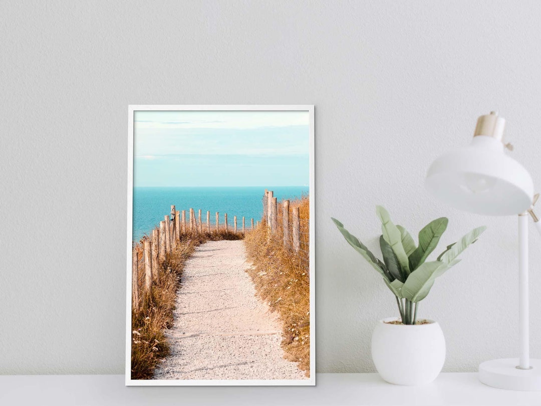 Printable Countryside Gravel Road Wall Art Photography Minimalist Road ...