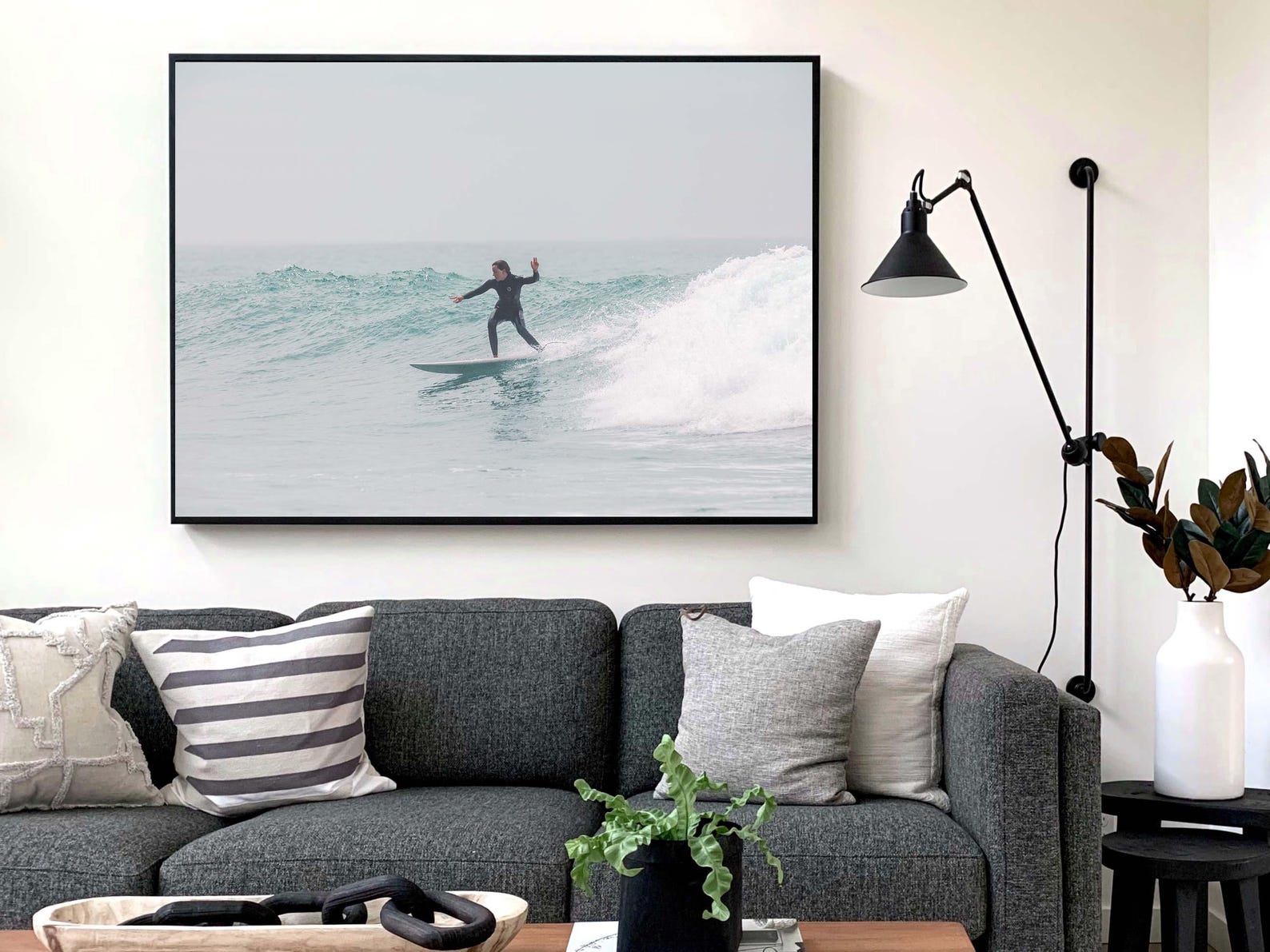 Fine Art Surf Printable Photography, Coastal Ocean Surfing Digital ...