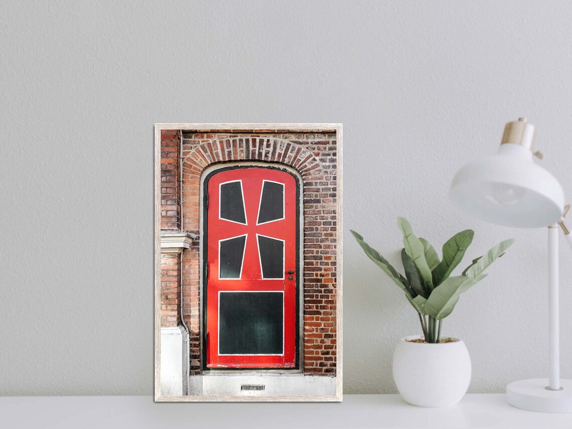 Red Door Printable Red Black Door Masonic Entrance Helsingor Elsinore ...