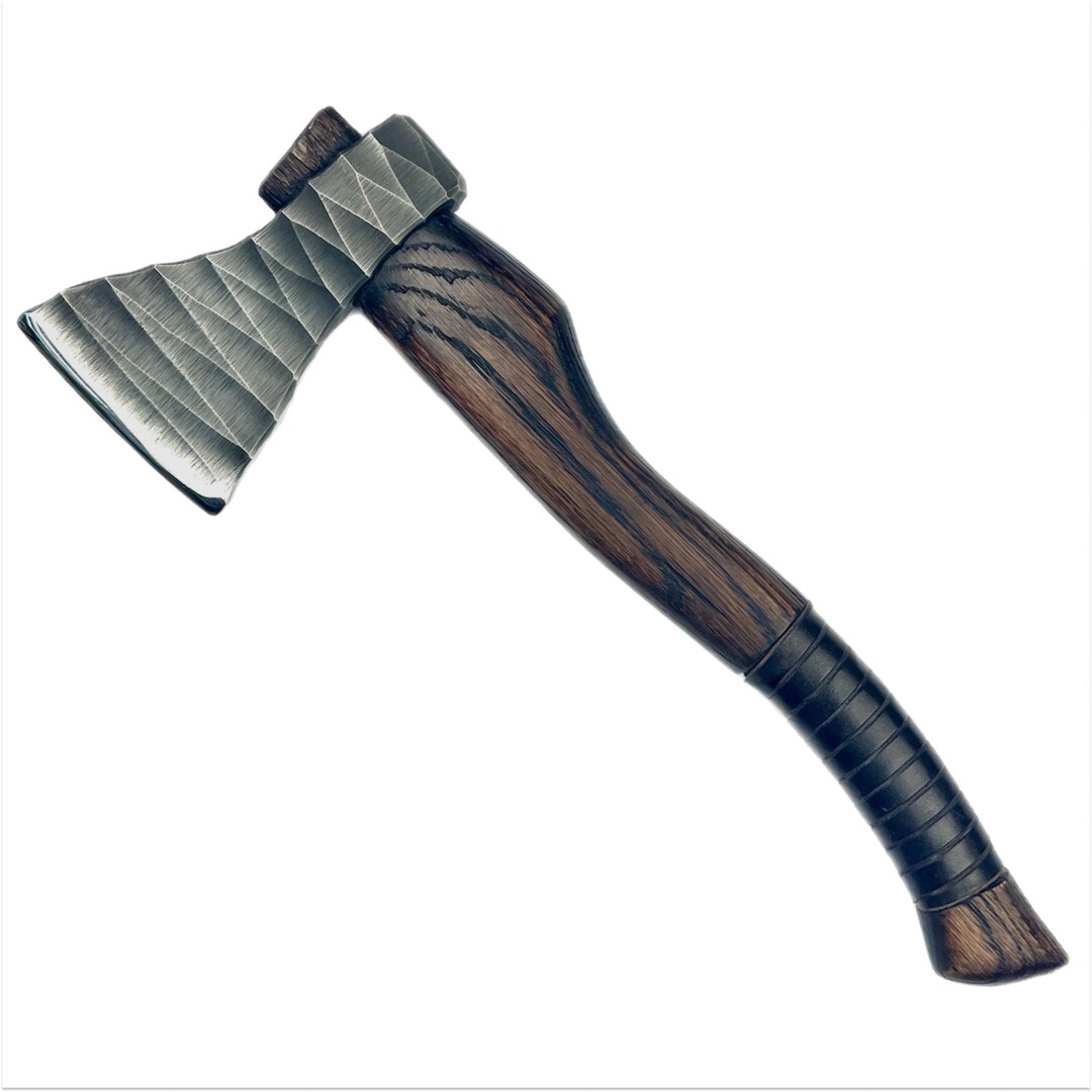 Throwing Axe Trophy, Functional Axe, Bushcraft Axe, Forged Axe Throwing ...