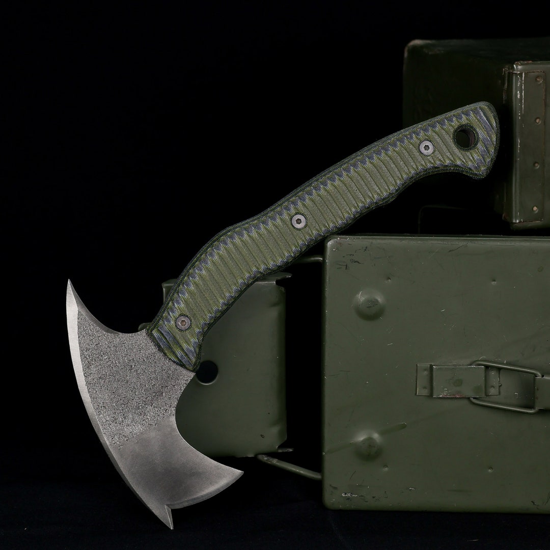 Custom Tomahawk With Sheath, Forged Tomahawk Axe, Engraved Axe Throwing ...