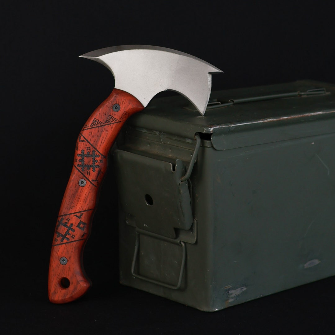 Hand Forged Tomahawk, Battle Axe, Handmade Tactical Tomahawk, Axe ...