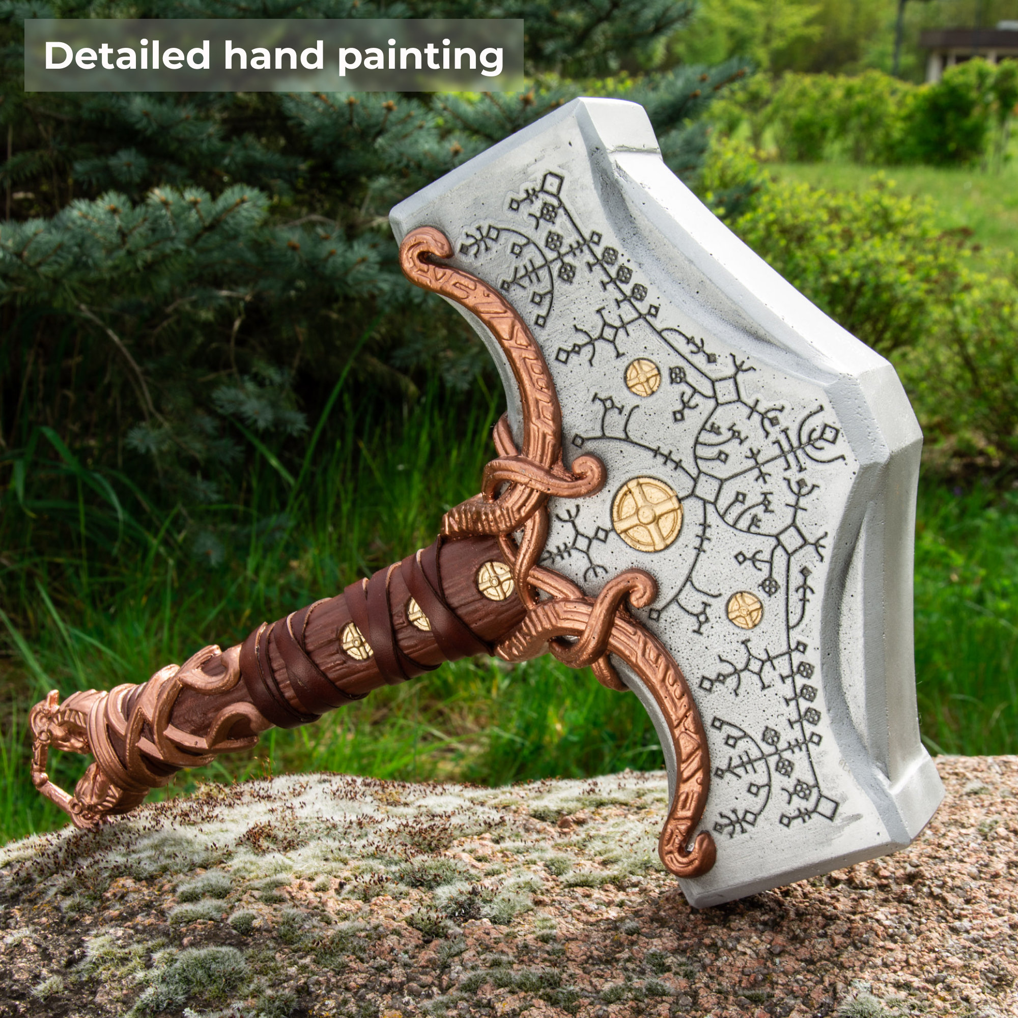 Mjolnir Hammer Thor Hammer God of War Ragnarok Handforged - Etsy