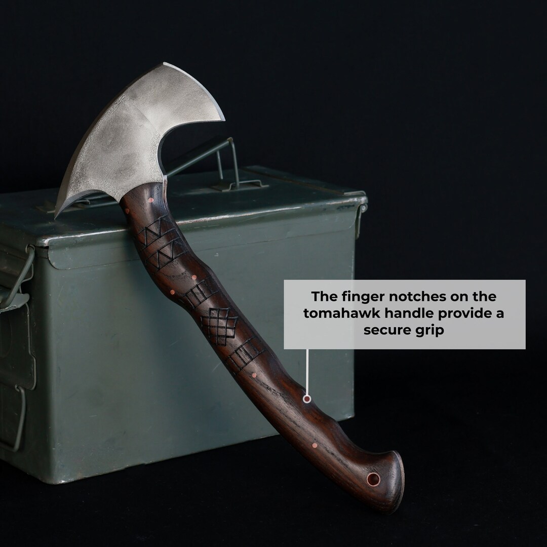 Tactical Tomahawk, Tactical Hatchet, Combat Axe, Throwing Axe, Full ...