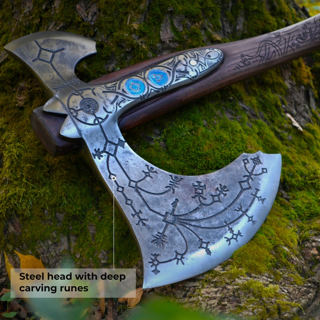 God of War Kratos Axe Leviathan Axe Leviathan Metal Axe - Etsy