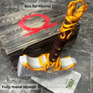 Mjolnir Replica, Custom Mjolnir Hammer, Forged Thor's Hammer, Handmade ...