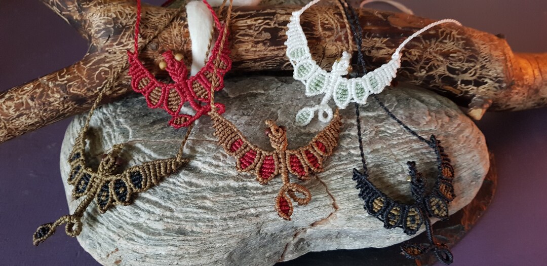 Red Dragon in Micro Macramé - Etsy