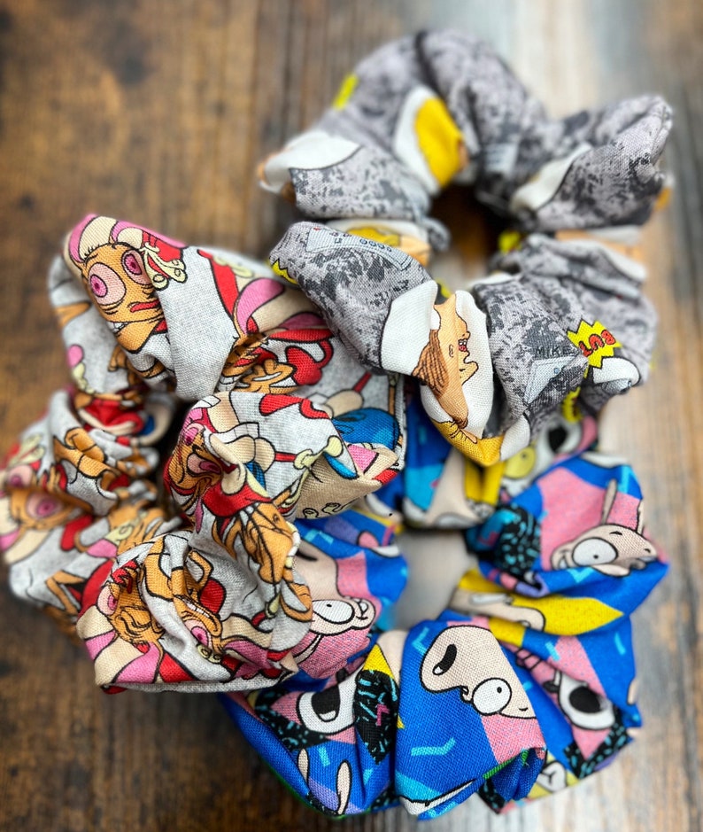 90s Cartoon Rockos Ren and Stimpy Beavis Butthead Variety Hair ...