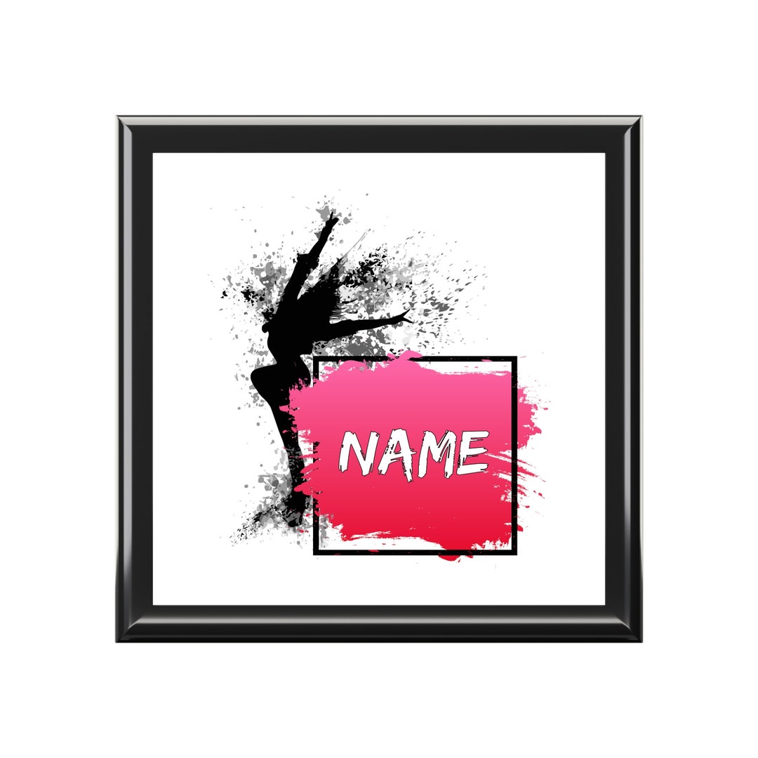 Personalized Dancer Jewelry Box, Jewelry, Travel Jewelry Box, Women's ...