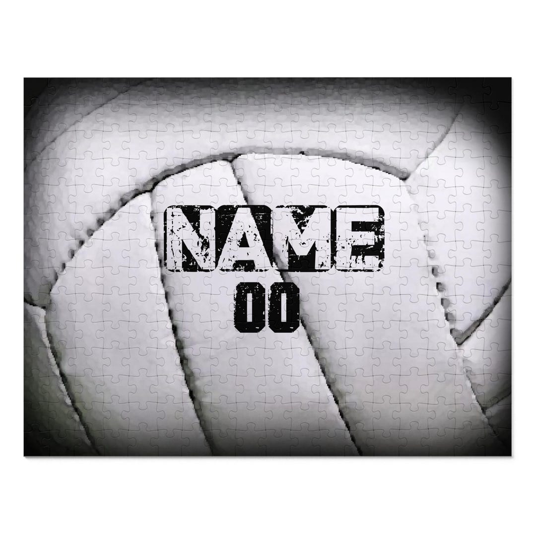 Personalized Volleyball Jigsaw Puzzle, Custom Team Gift - Etsy