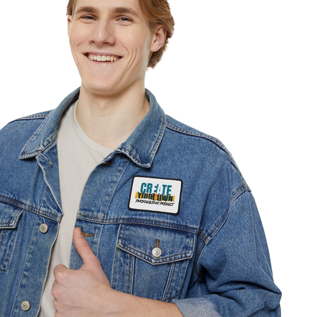 CREATE YOUR OWN Iron-on Patches, Personalized Gift, Personalized Art ...