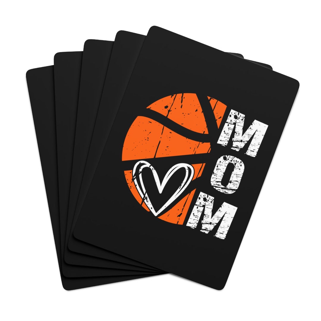 Basketball Mom Poker Cards, Deck of Cards, Custom Cards, Playing Cards ...