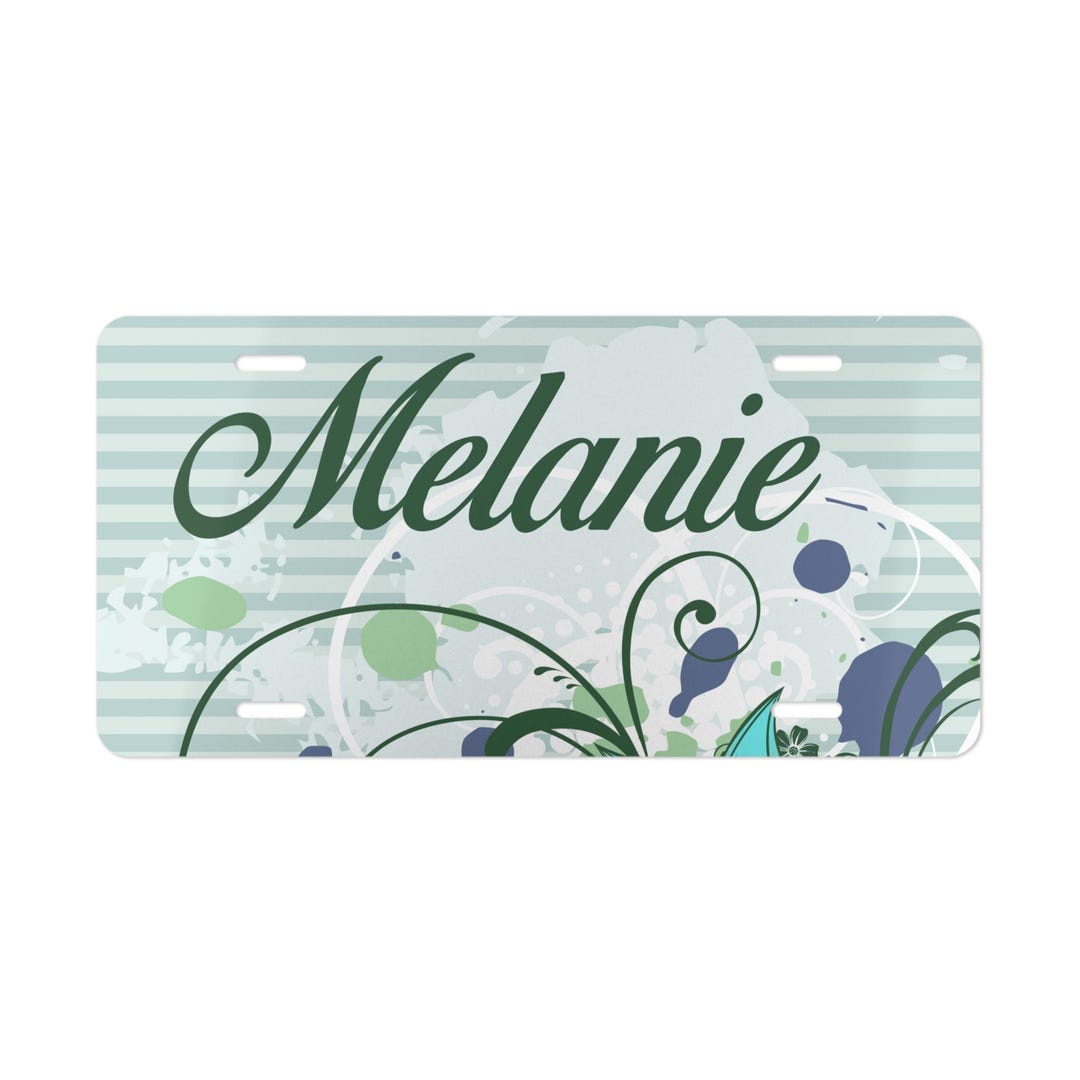 Personalized Vanity Plate, License Plate Personalized Car Accessories ...