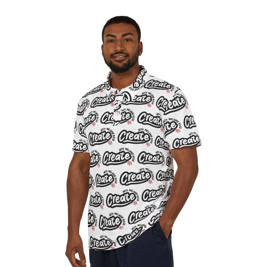 Custom All Over Print Polo Shirt, Personalized Design - Etsy