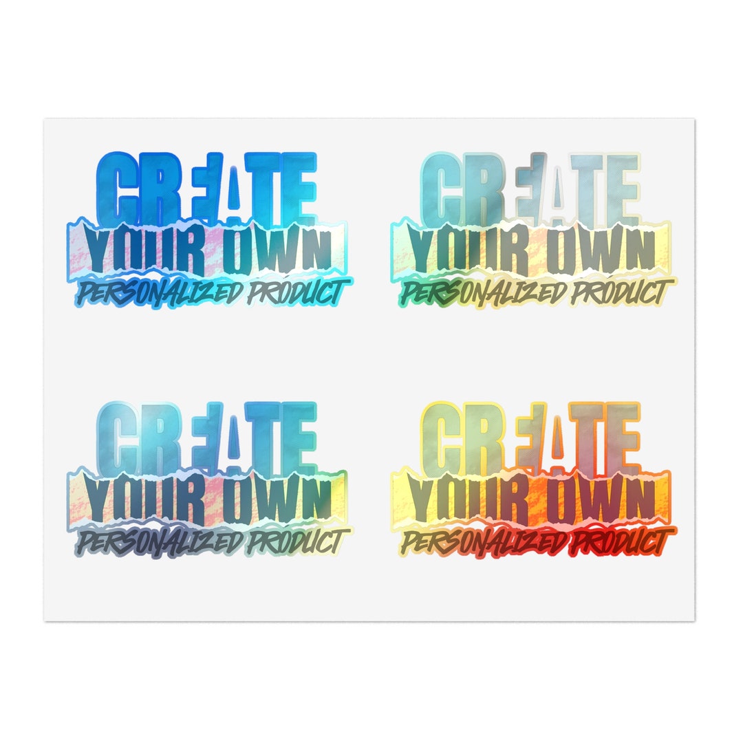 CREATE YOUR OWN Sticker Sheet Bundle, 10pcs, Custom Stickers, Custom ...