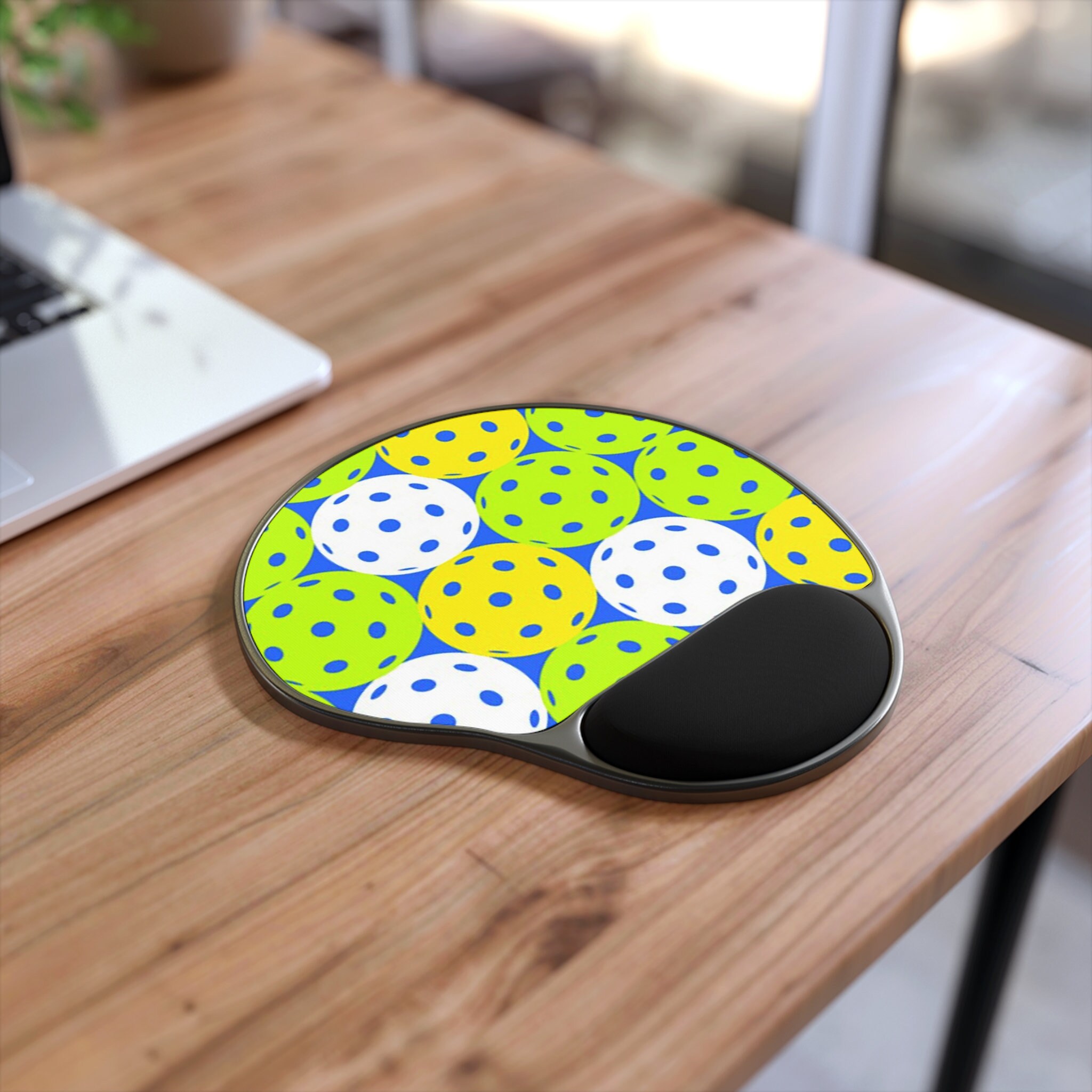 Pickleball Mouse Pad With Wrist Rest Home Decor Desk Decor - Etsy