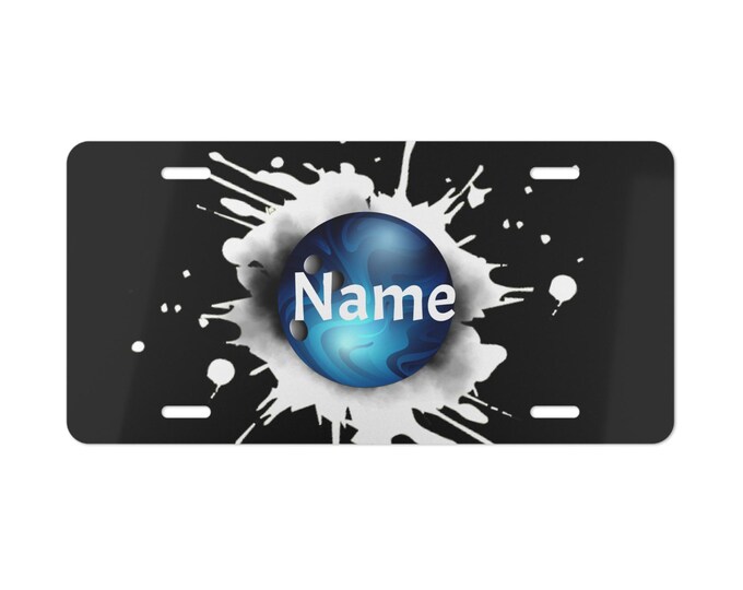 Custom License Plate Front Car Tag, Aluminum or Plastic Personalized ...