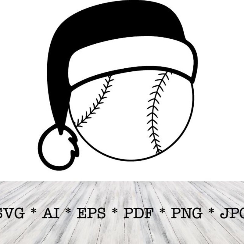 Baseball Christmas Svg - Etsy