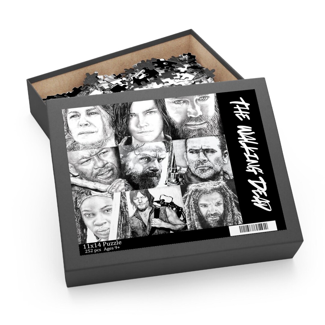 The Walking Dead Puzzle (120, 252, 500-piece) - Etsy
