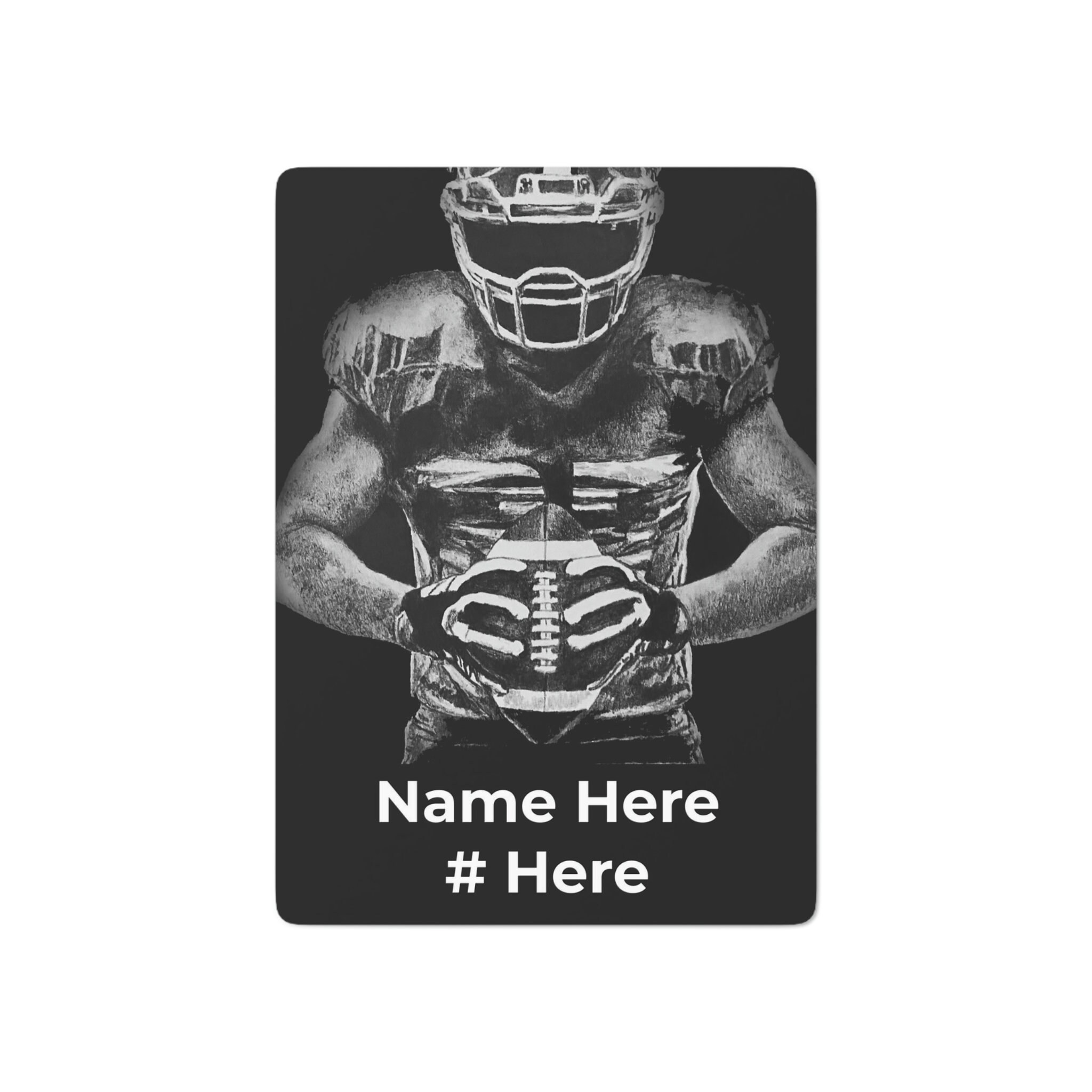 Personalized Football Playing Cards Poker Cards Deck of - Etsy