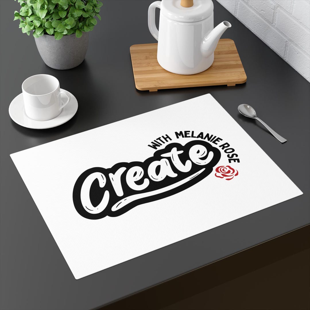 Create Your Own Placemat, 1pc With Melanie Rose, Personalized Photo ...