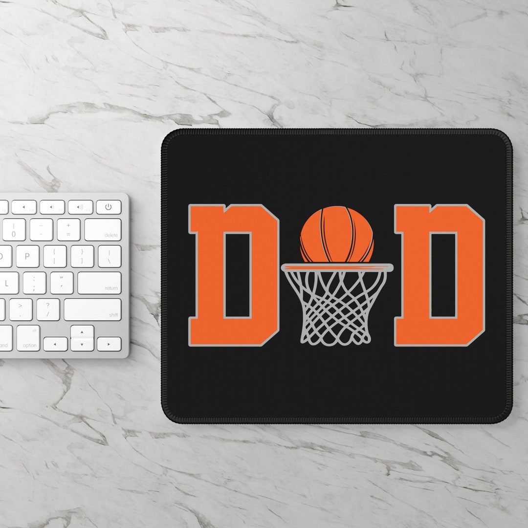 Personalized Basketball Dad Gaming Mouse Pad, Mousepad, Computer ...