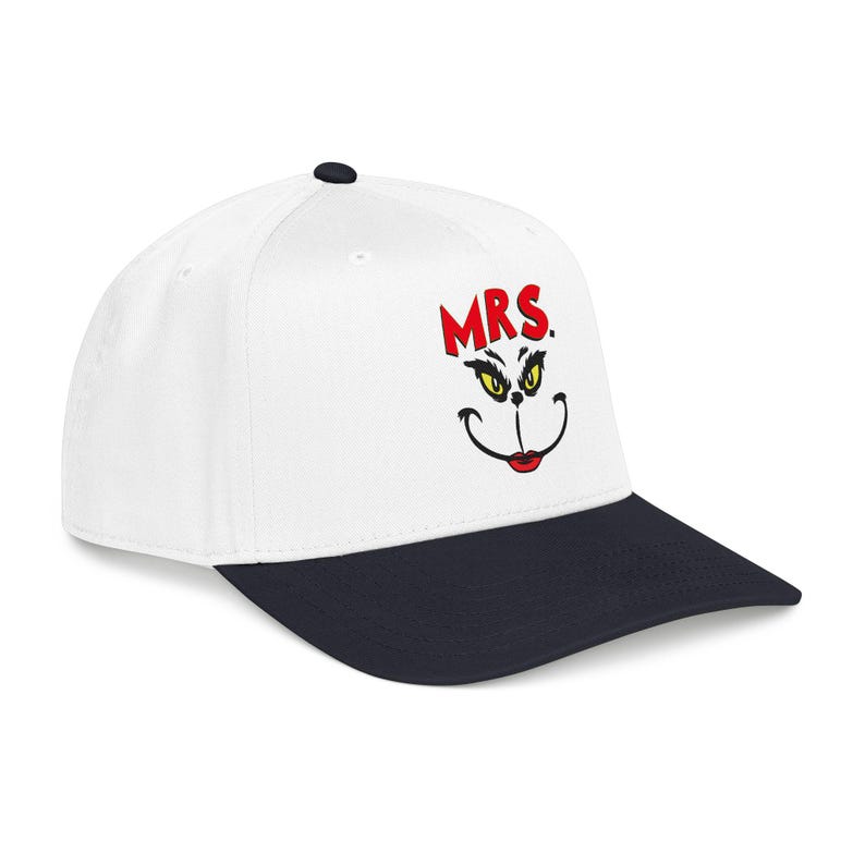 Grinch Baseball Cap | Merry Grinchmas Mid Profile Hat | Funny Christmas ...
