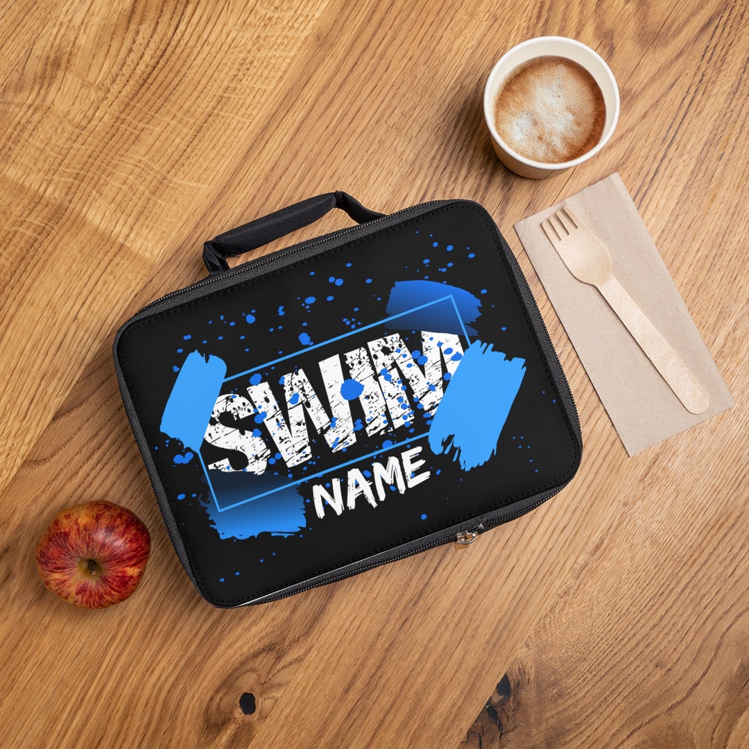 Personalized Swim Team Lunch Bag, Personalized Art, Personalized Gifts ...