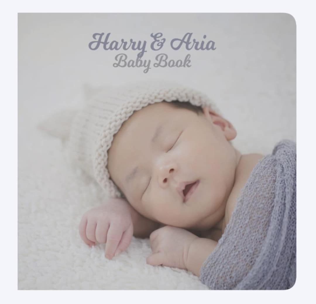 Custom Photo Book, Board Book, Family Album, Family Photo Book ...