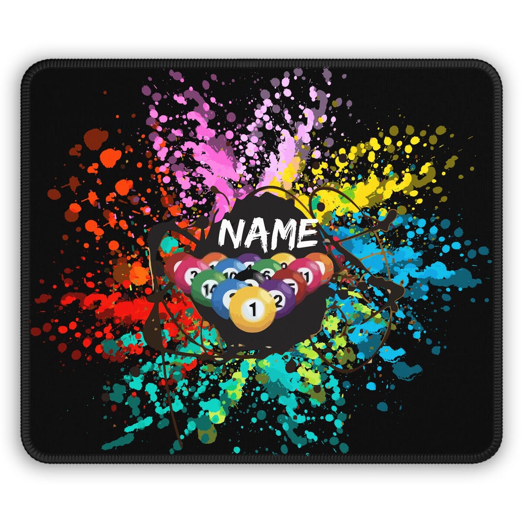 Personalized Billiard Gaming Mouse Pad, Mousepad, Computer Accessories ...