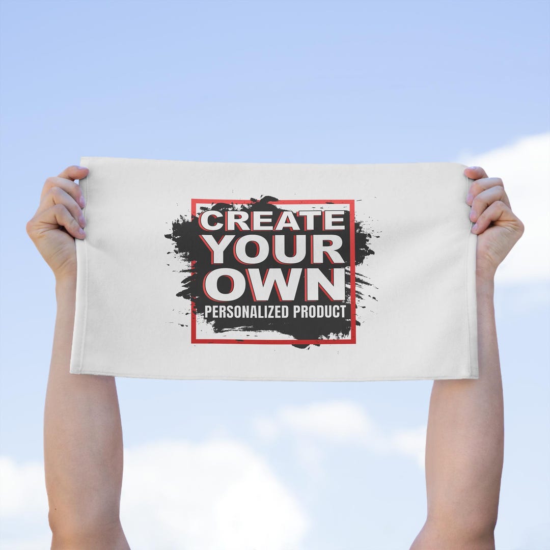 Personalized Rally Towel, Sports Fan Gift, Custom Team Towel, Event ...