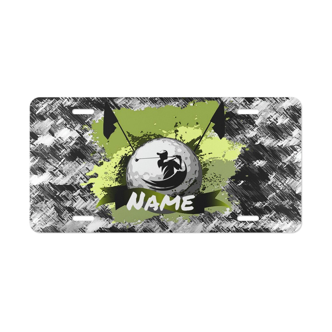 Personalized Golf License Plate, Vanity Plate, Custom License Plate ...