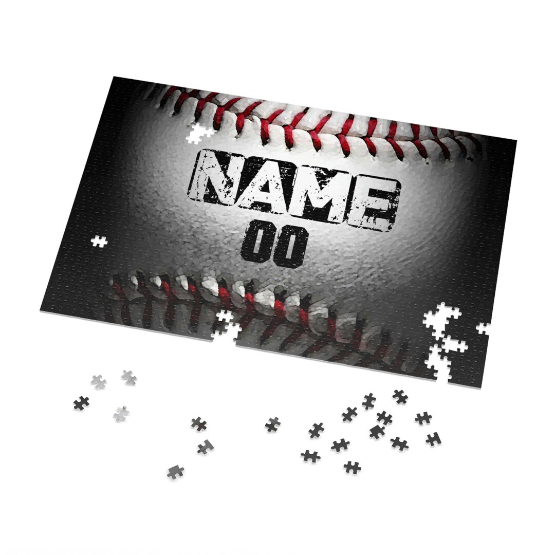 Personalized Baseball Jigsaw Puzzle 30, 110, 252, 500,1000-piece ...