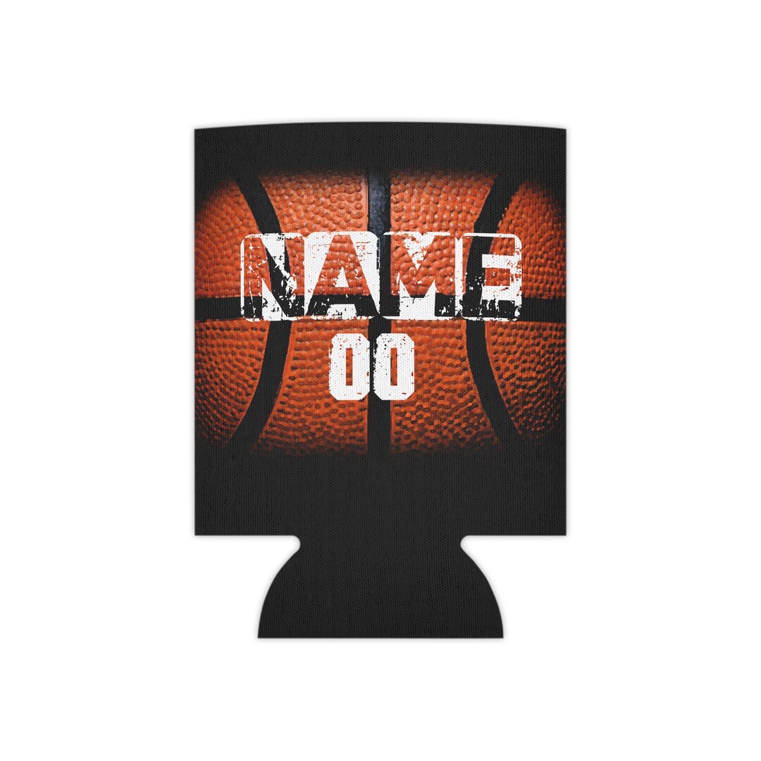 Personalized Basketball Can Cooler, Can Cooler, Custom Can Cooler ...
