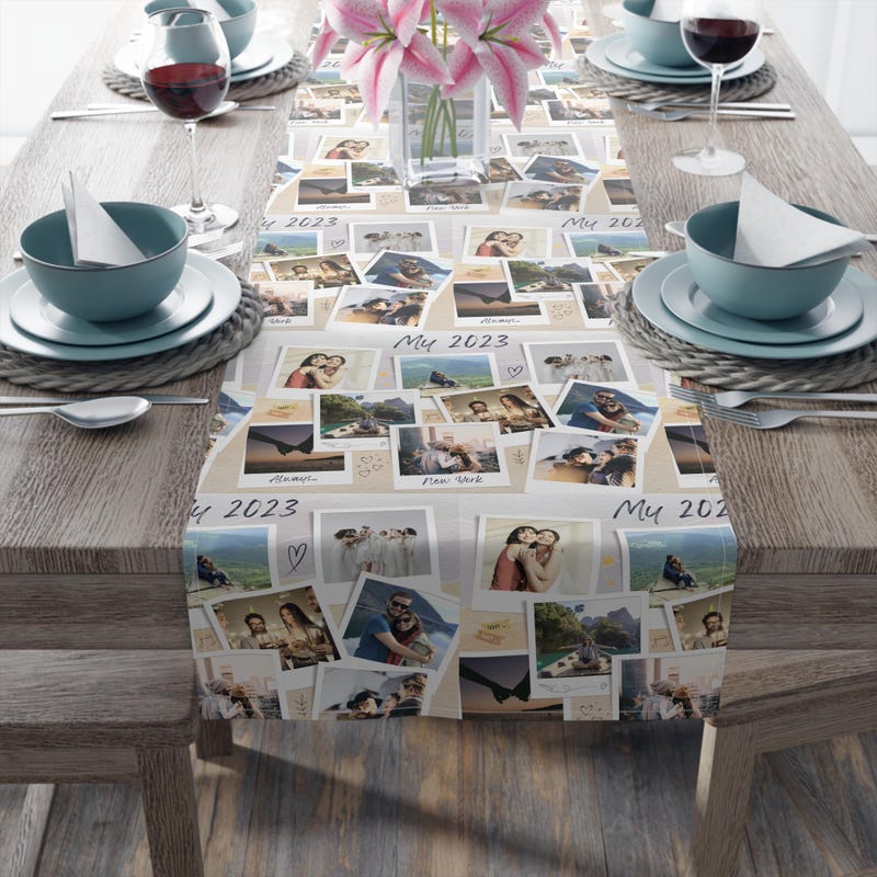 Personalized Table Runner - Etsy