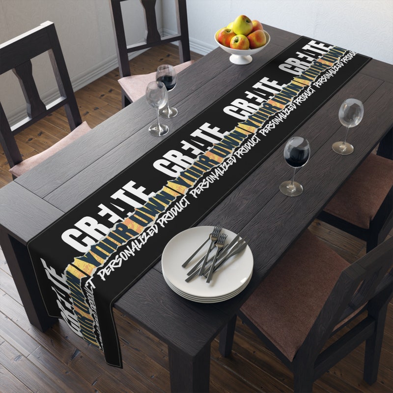 Custom Table Runner - Etsy