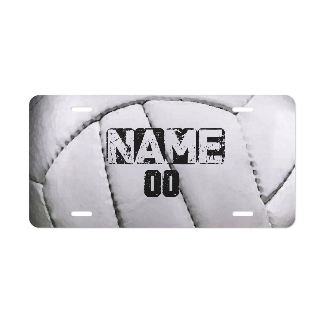 Personalized Volleyball License Plate, Vanity Plate, Custom License ...