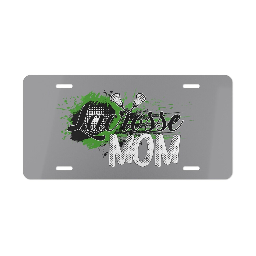 Lacrosse Mom Vanity Plate License Plate Custom Plate Auto - Etsy