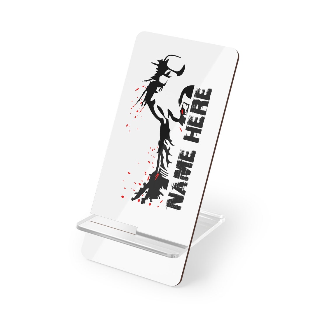 Personalized Boxing Mobile Display Stand for Smartphones, Phone Stand ...