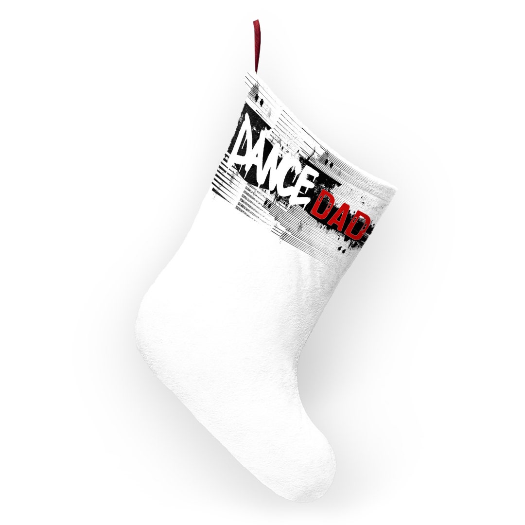Dance Dad Christmas Stockings Holiday Stocking Personalized Etsy