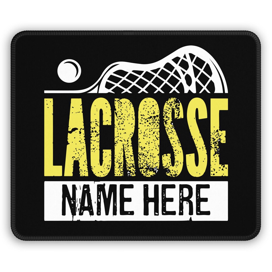 Personalized Lacrosse Gaming Mouse Pad, Mousepad, Computer Accessories ...