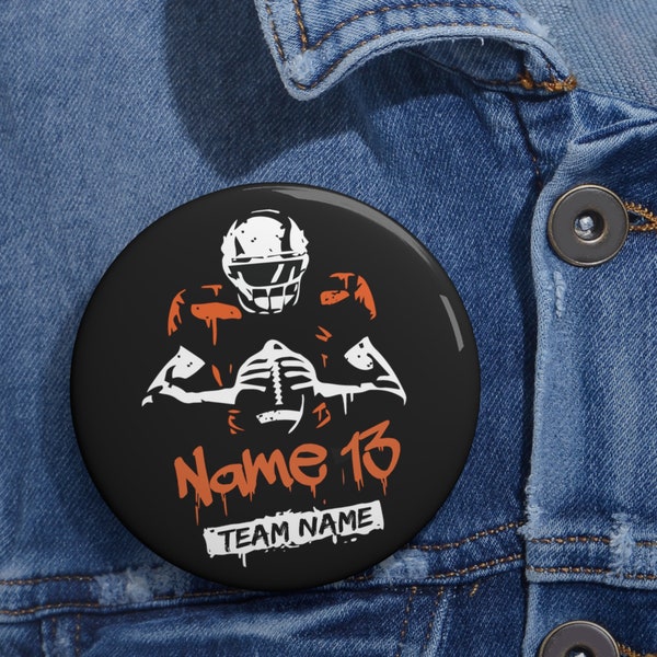 Football Buttons - Etsy