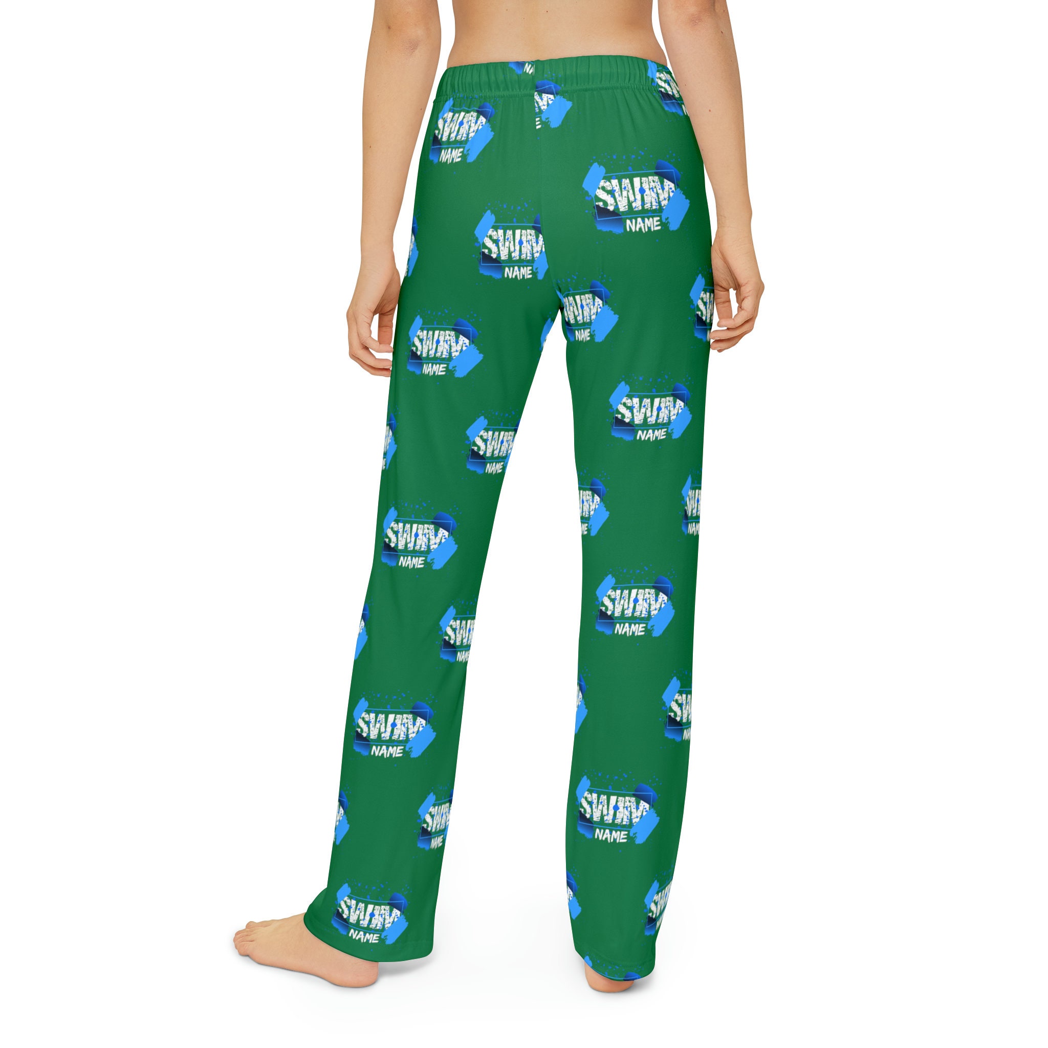 Personalized Swim Team Kids Pajama Pants Children's PJ - Etsy