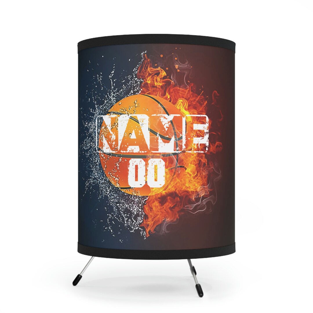 Basketball Lamp, Tripod Lamp , US/CA Plug, Home Gifts, Home Decor ...
