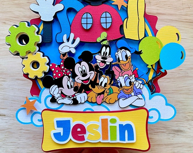 Mouse Club House Cake Topper. Club House & Friends Cake Decoration - Etsy